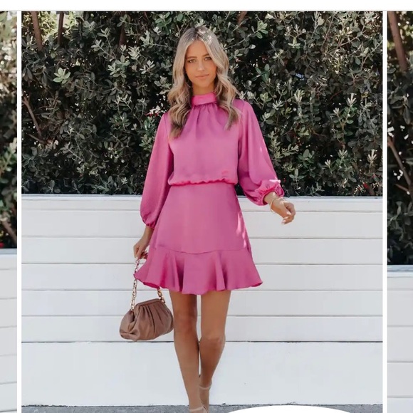 Vici | Dresses | Vici Call Me Angel Textured Satin Dress White | Poshmark